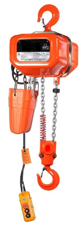 Palan électrique à chaîne fixe